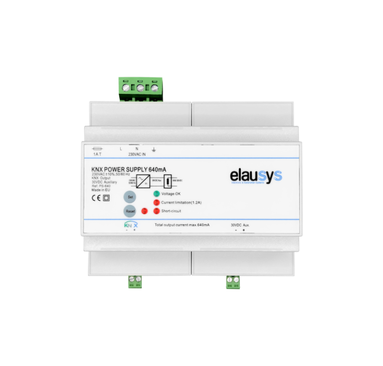Fuente de Alimentación KNX 640mA – Elausys